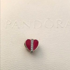 Pandora | Jewelry | Authentic Pandora Pink Charm Gifts Of Love | Poshmark